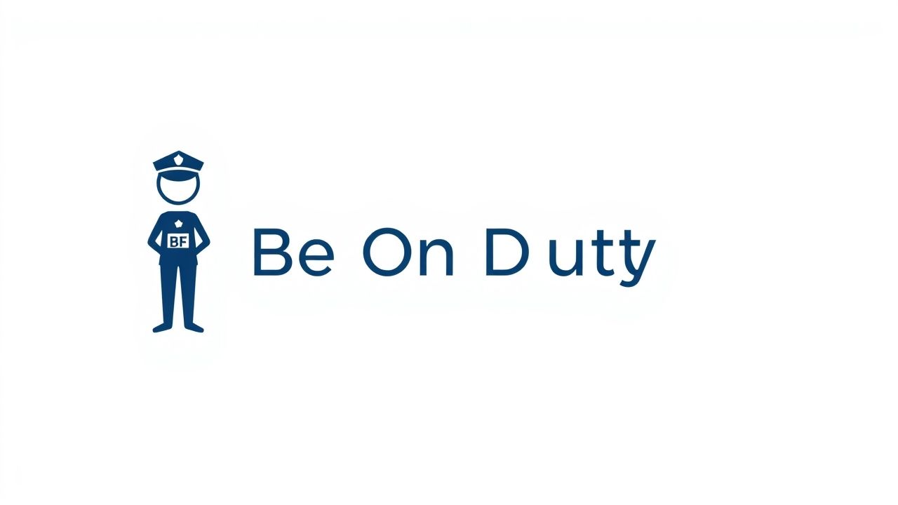 Be On Duty Meaning