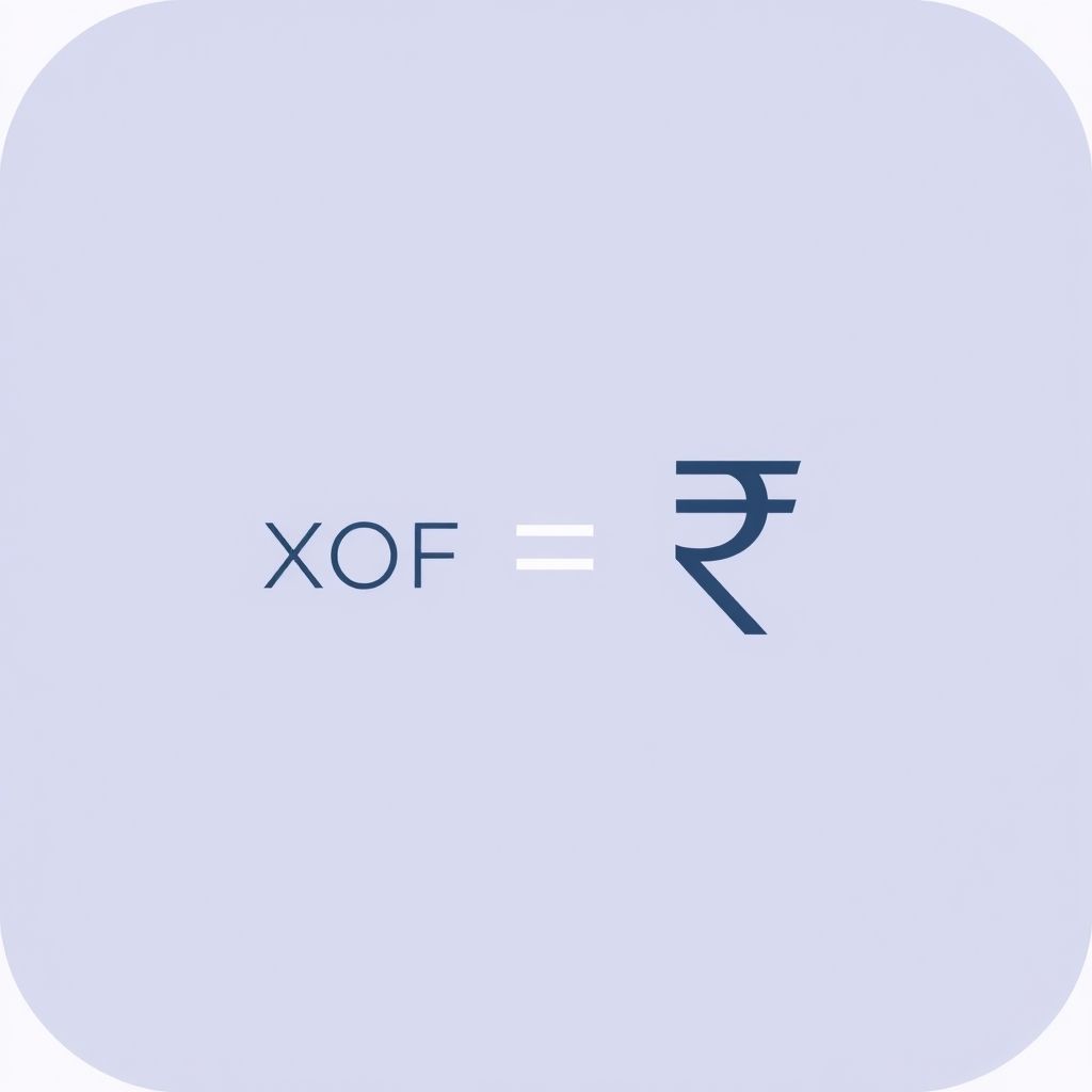 Xof To Indian Rupee