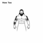 How To Draw Jey Uso