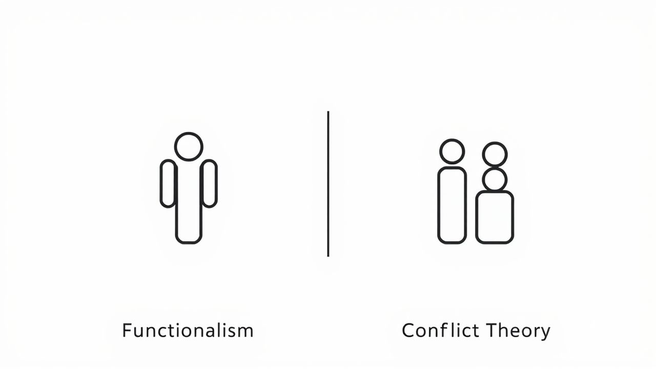 Both Functionalism And Conflict Theory