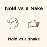 Difference Between Nodded And Shook