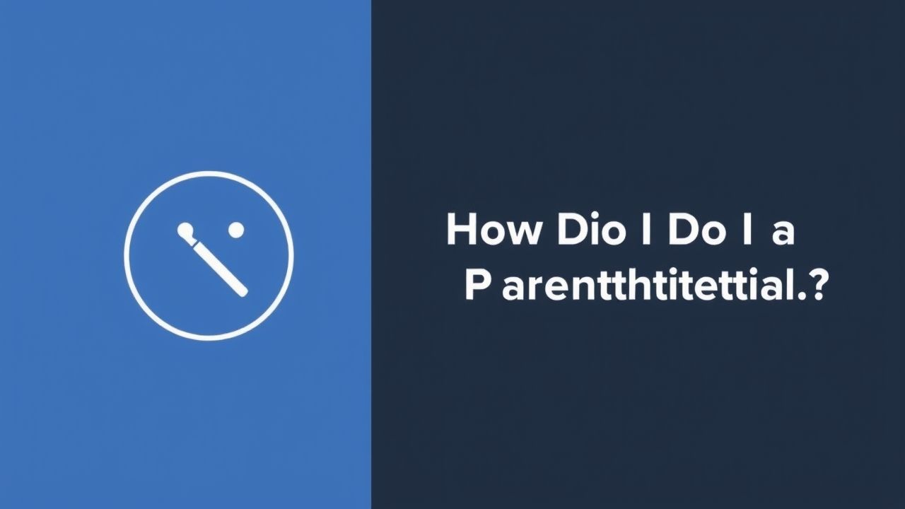 How Do I Do A Parenthetical Citation