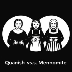 Quaker Vs Amish Vs Mennonite
