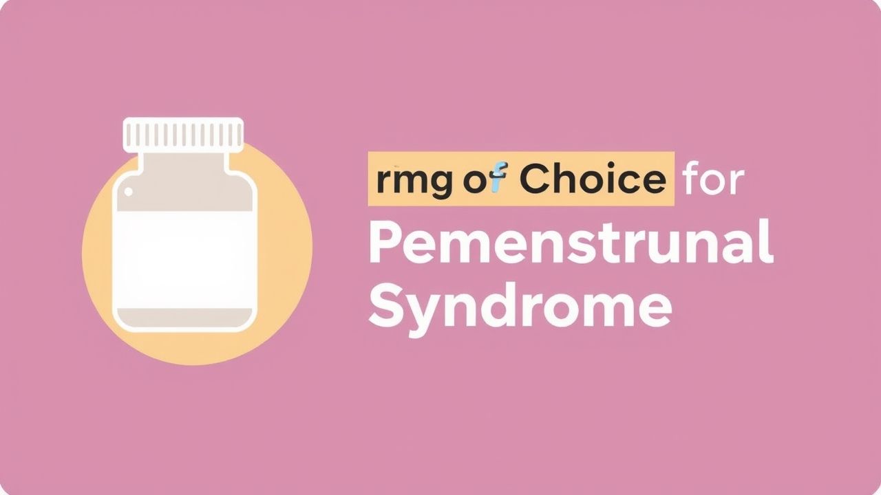 Drug Of Choice For Premenstrual Syndrome